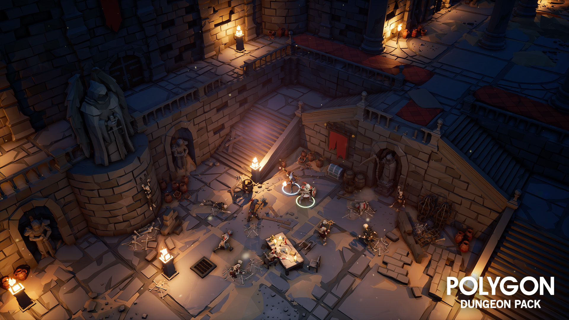 Unreal Engine Marketplace – Polygon Dungeon Pack | Free Download Unreal Engine 4 Environments ...